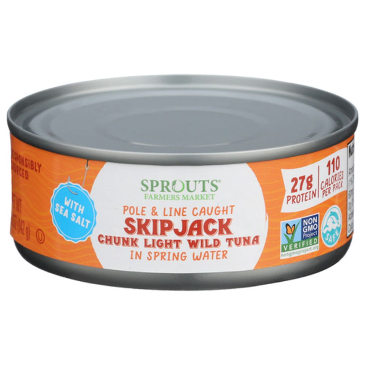 Sprouts Farmers Market Wild Caught Pole & Line Skipjack Chunk Light ...