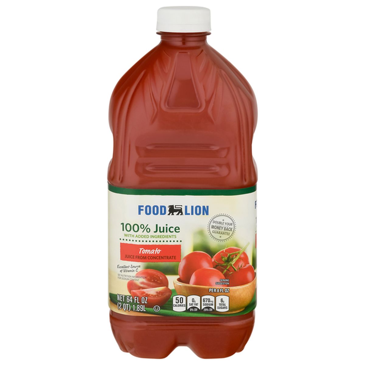 Food Lion 100% Tomato Juice | Fig App