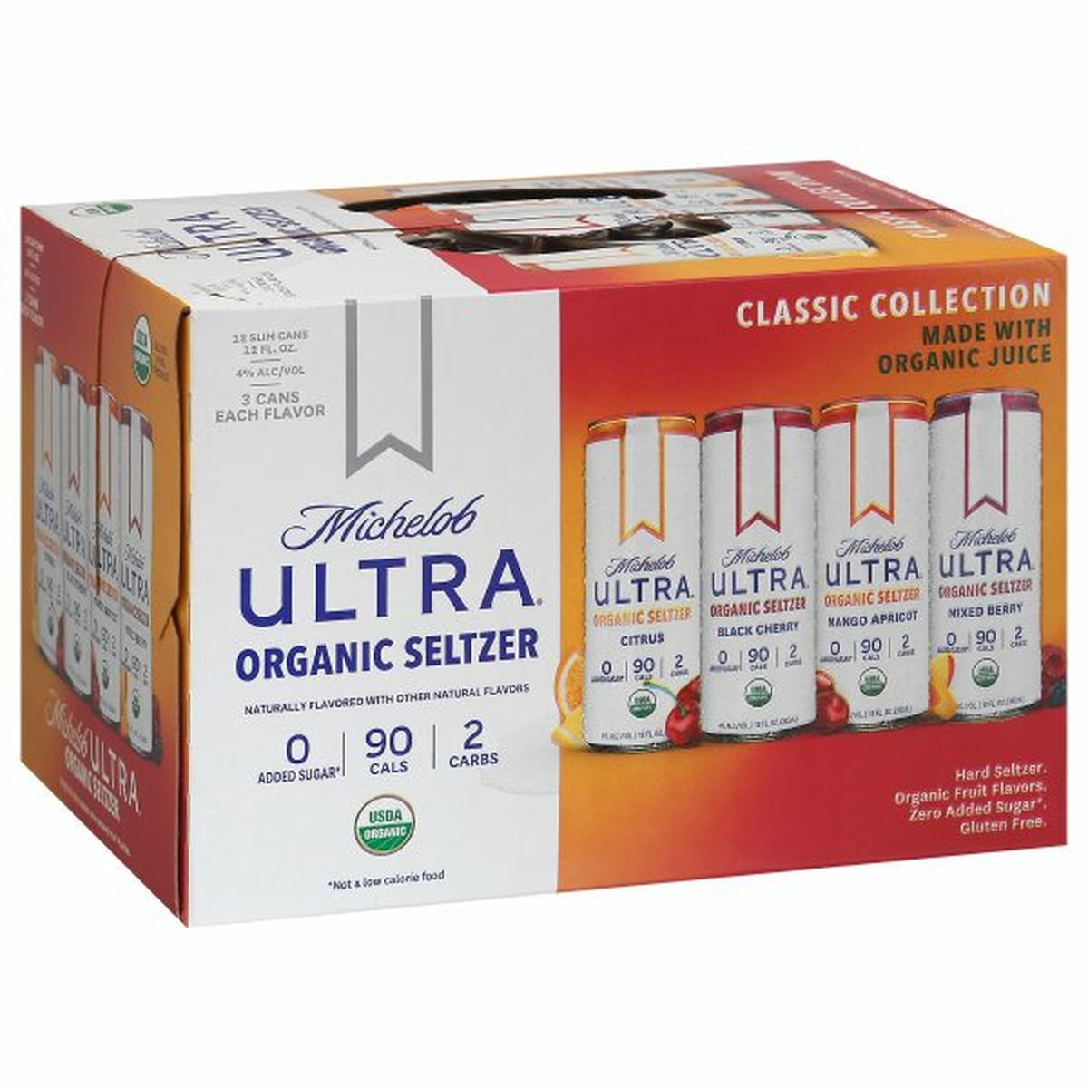 Michelob Ultra Organic Variety Pack 2 Seltzer | Fig App