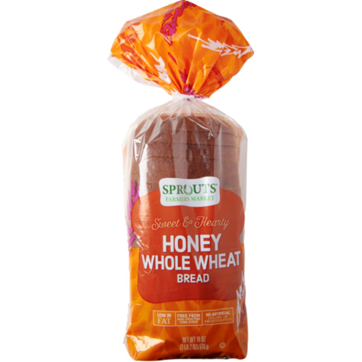 Sprouts Honey Whole Wheat Bread | Fig App