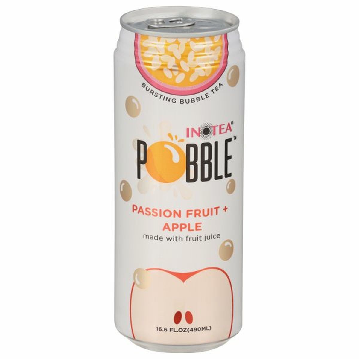 Inotea Pobble Bubble Tea, Bursting, Passion Fruit + Apple | Fig App