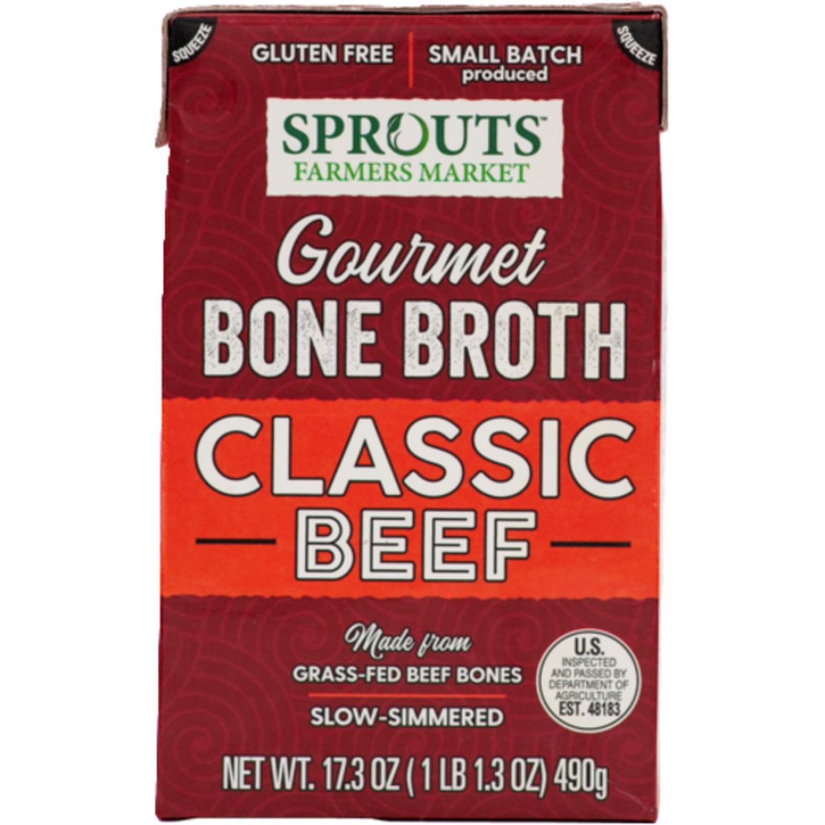 Sprouts Gourmet Classic Beef Bone Broth | Fig App