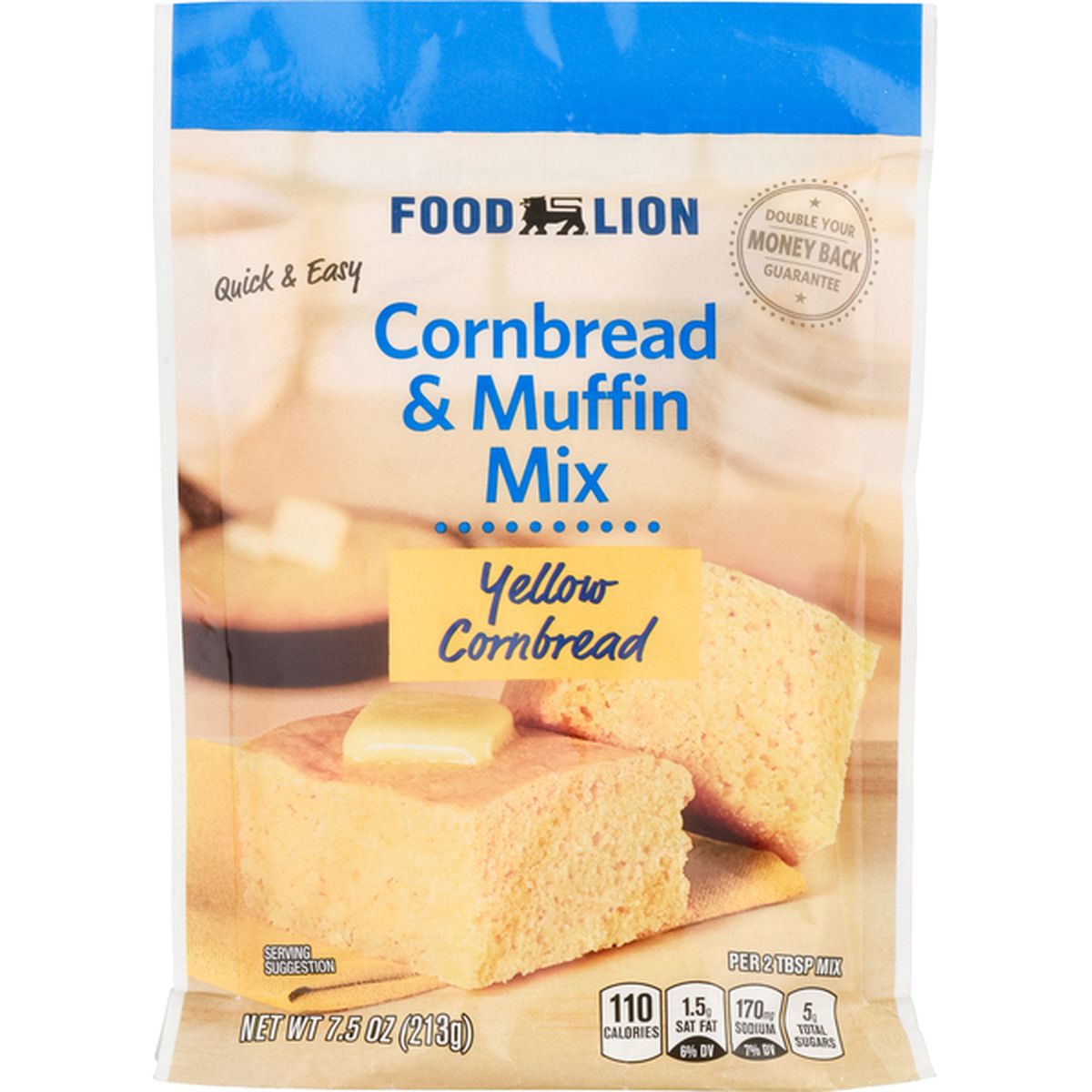 Food Lion Quick & Easy Yellow Cornbread Mix | Fig App