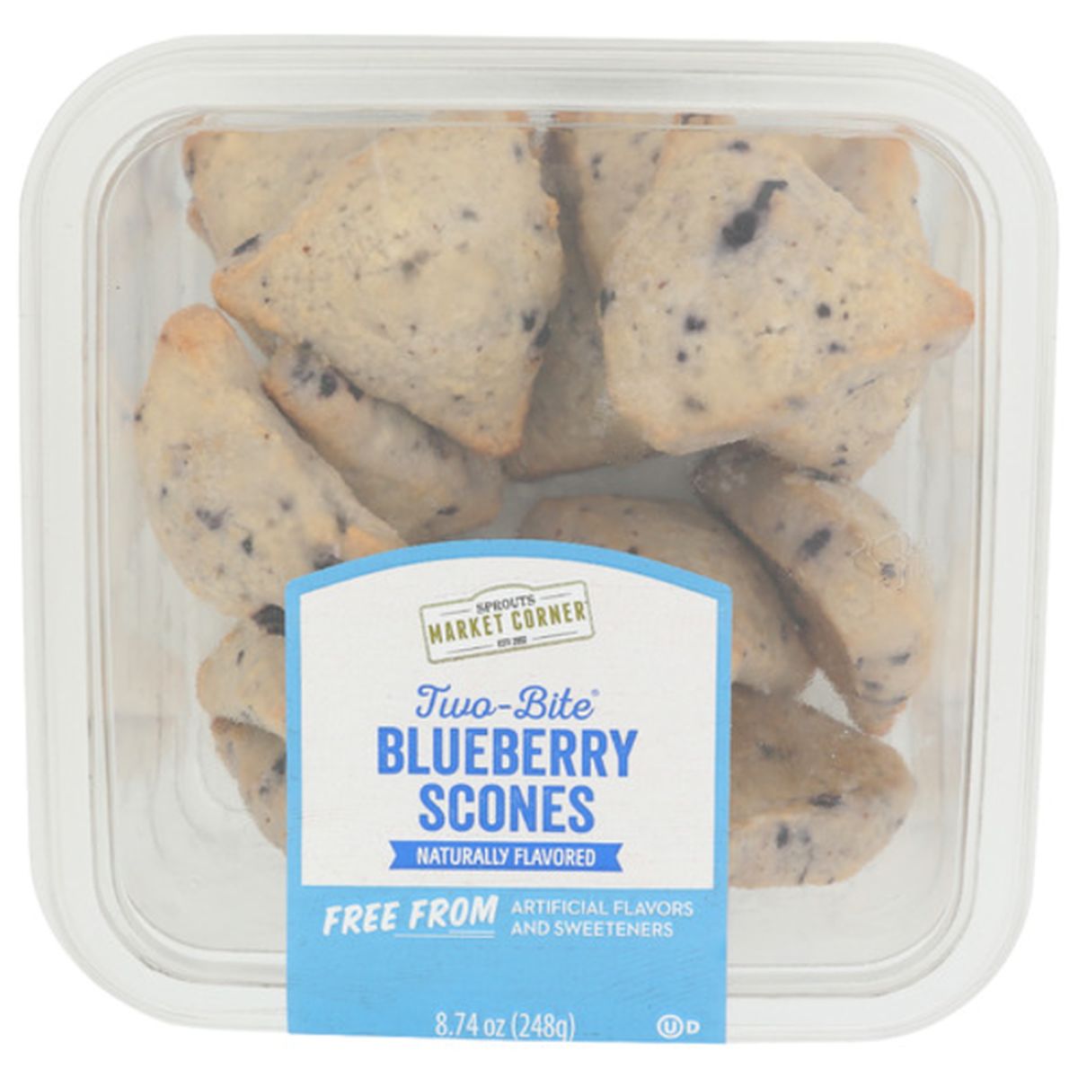 Sprouts Two Bite Blueberry Scones | Fig App