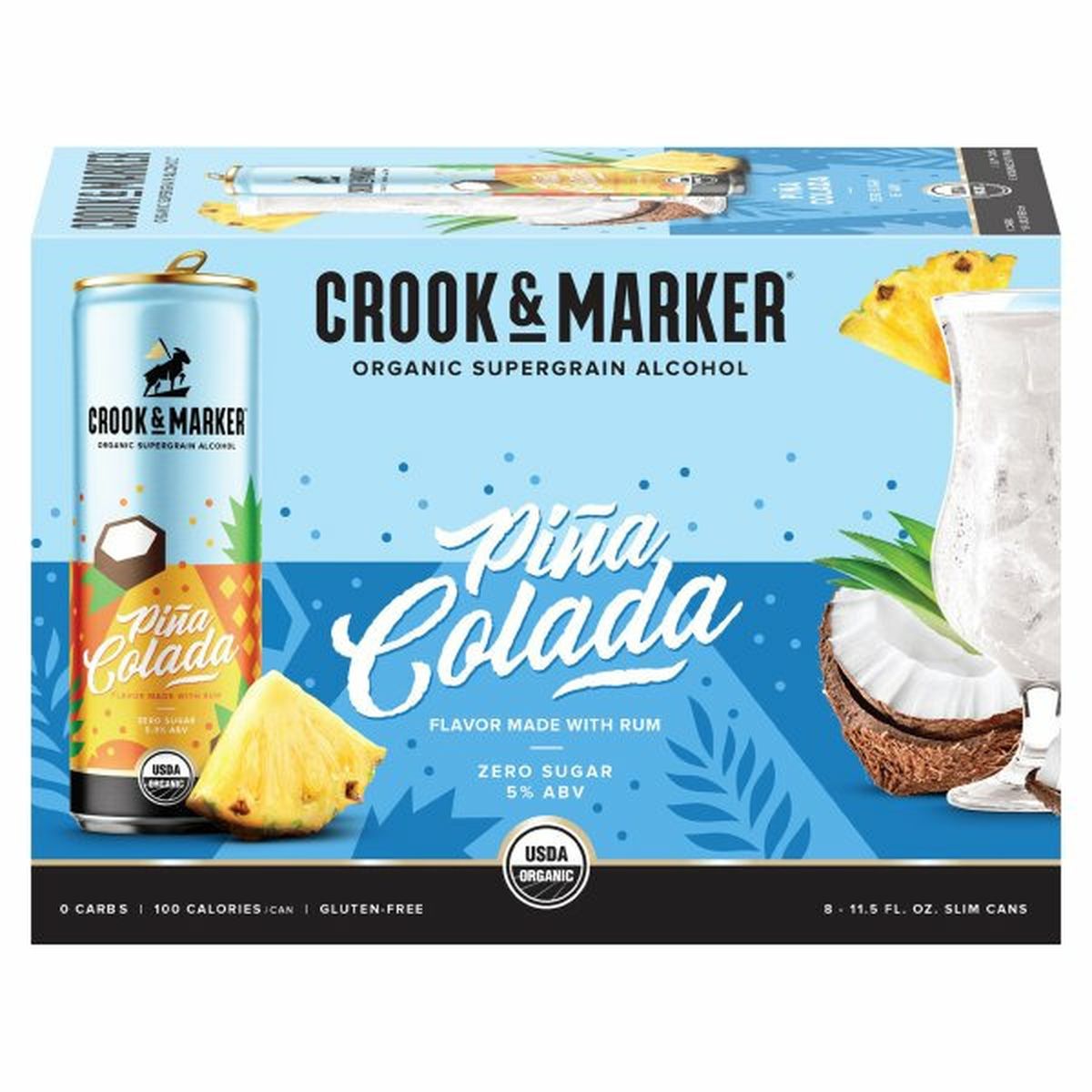 Crook & Marker Coconut & Pineapple Spiked Cocolada | Fig App