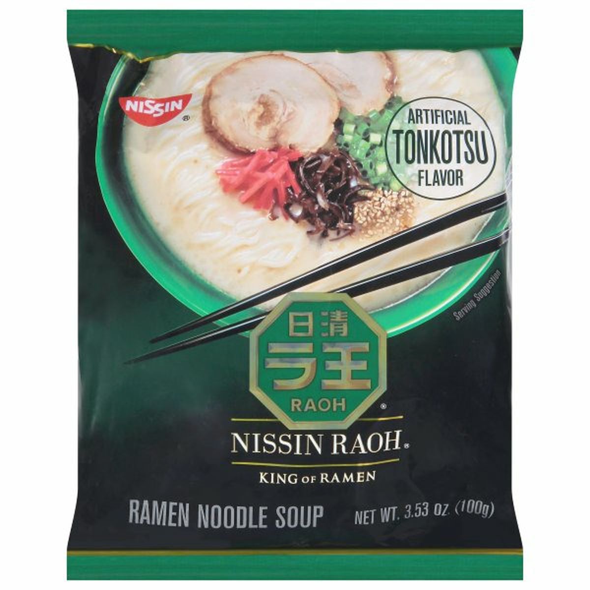 Nissin Raoh Ramen Noodle Soup, Tonkotsu Flavor | Fig App