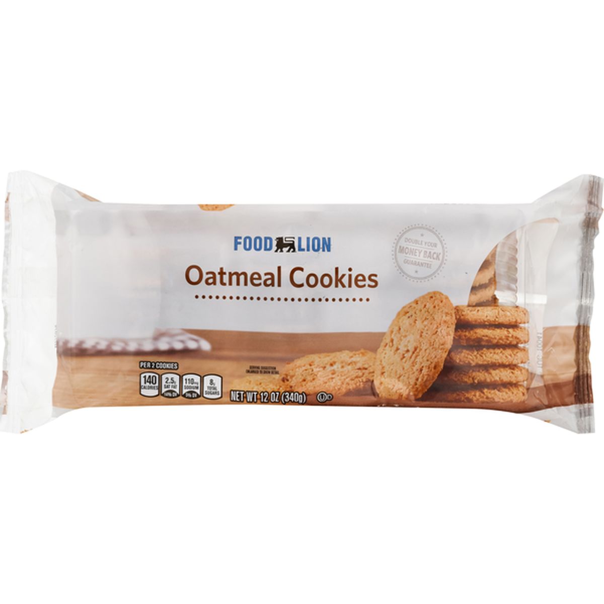 Food Lion Cookies, Oatmeal | Fig App