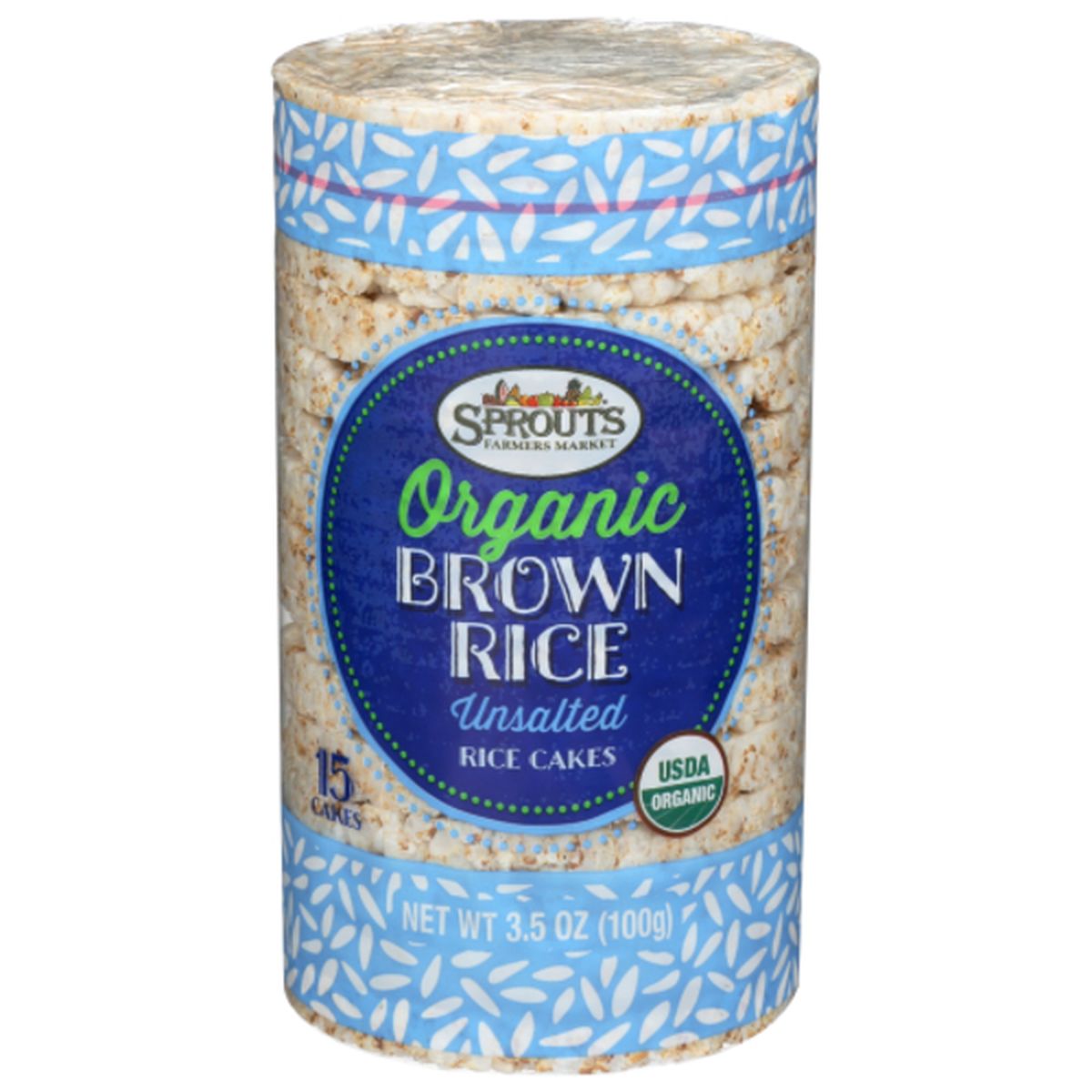Sprouts Organic Unsalted Brown Rice Cakes | Fig App