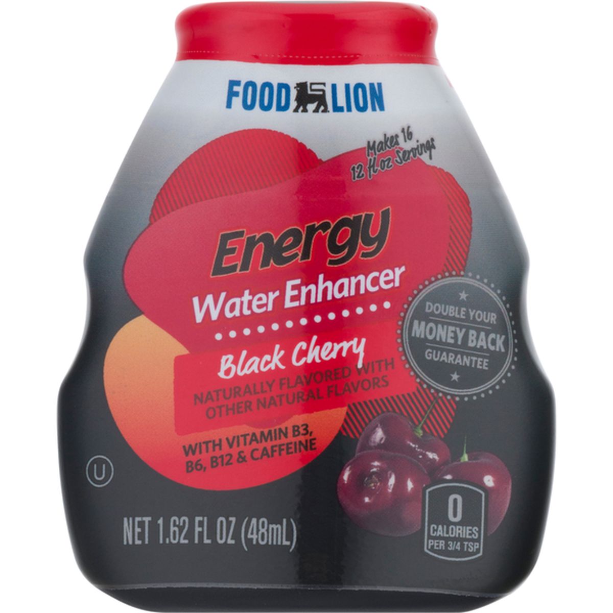 Food Lion Energy Black Cherry Water Enhancer | Fig App