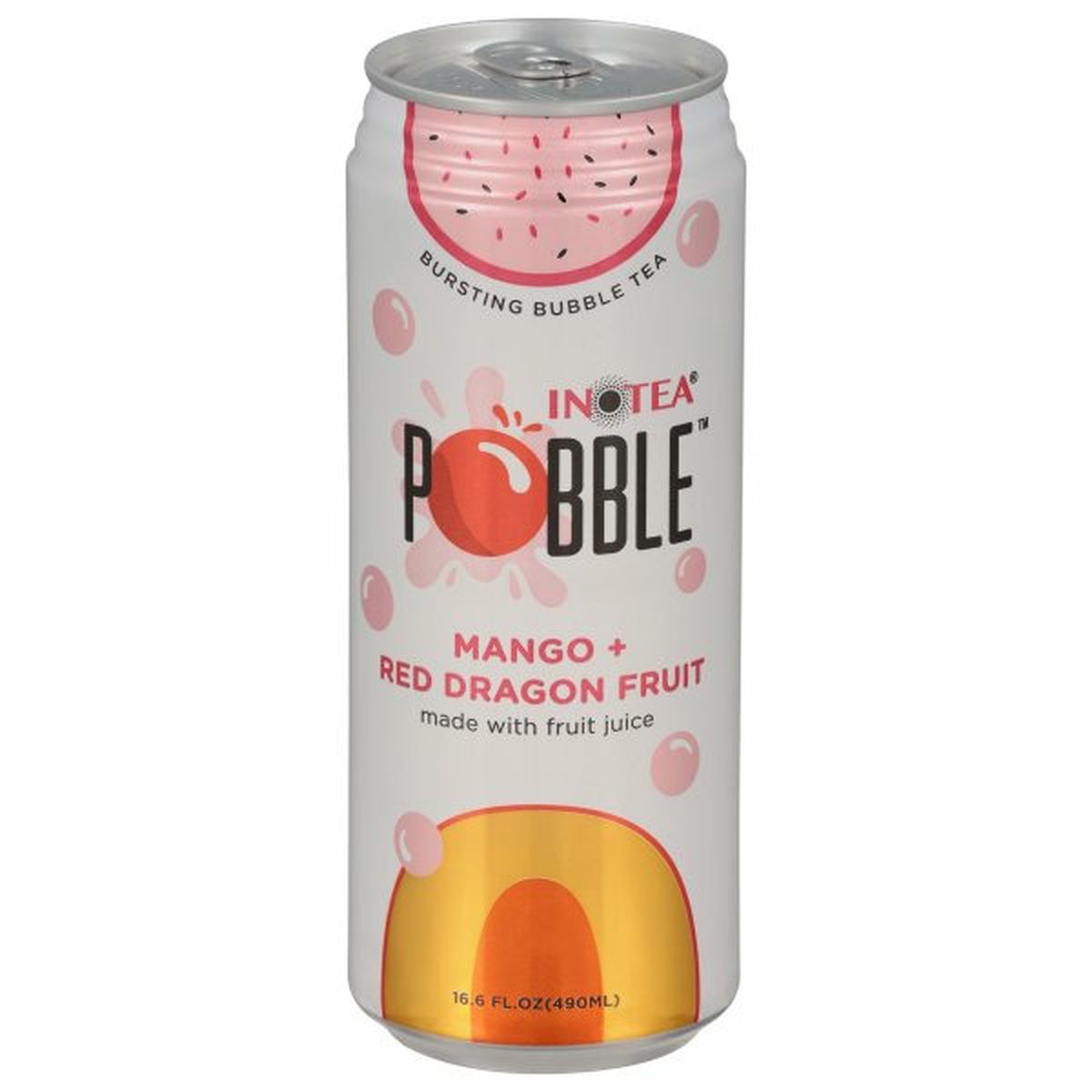 Inotea Pobble Bubble Tea, Bursting, Mango + Red Dragon Fruit | Fig App