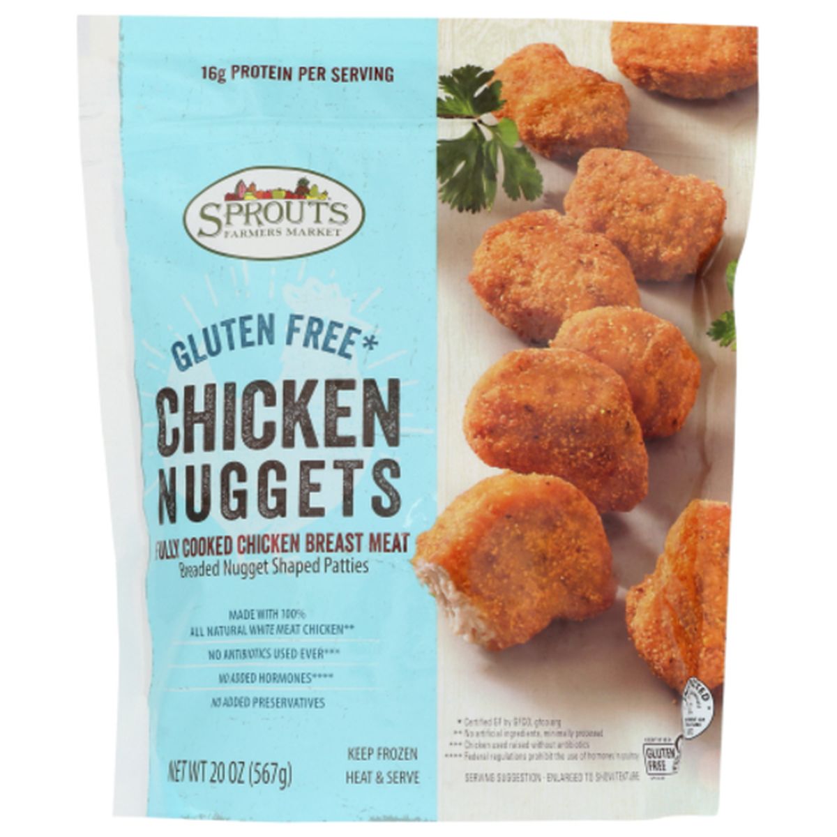 Sprouts Gluten Free Chicken Nuggets | Fig App
