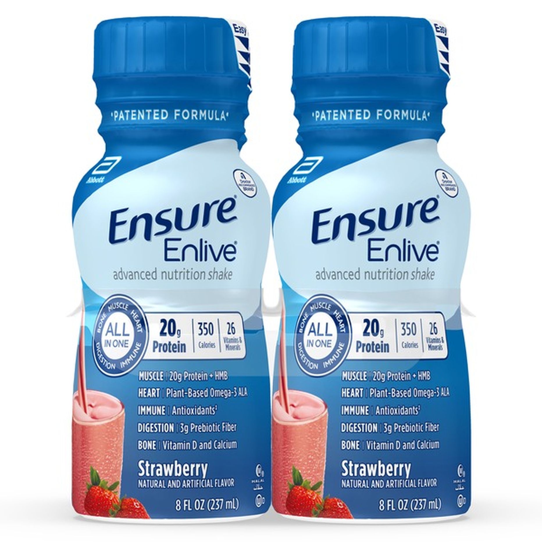 Ensure Enlive Strawberry Advanced Nutrition Shake (8 fl oz) Delivery or ...