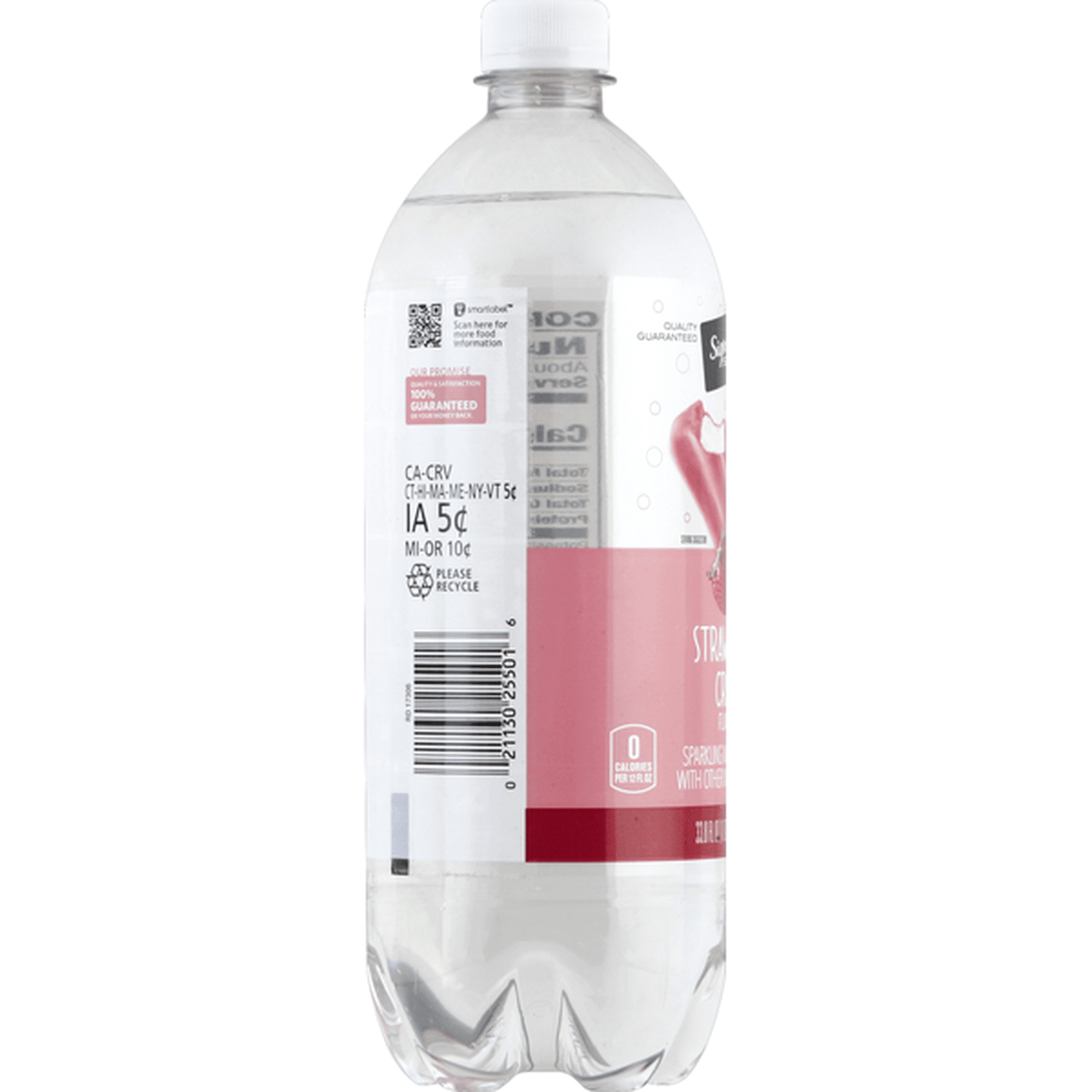 Signature Select Sparkling Water Beverage, Strawberry Creme Flavored ...