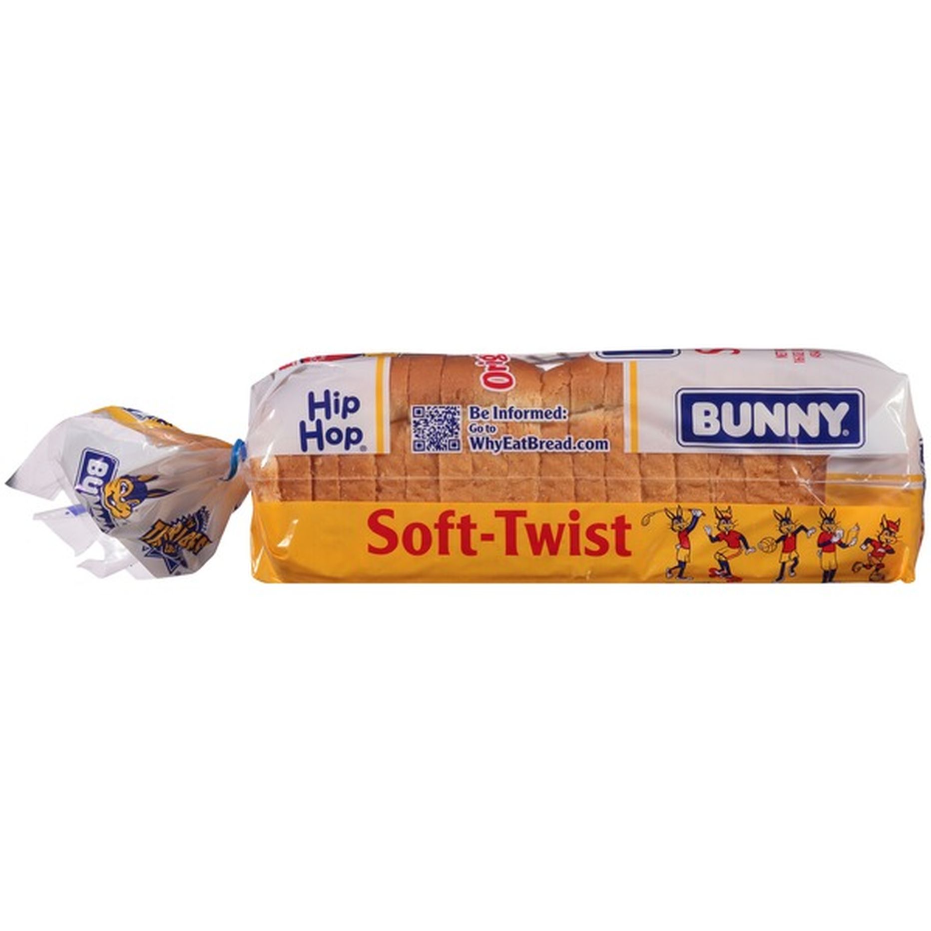 Bunny Bread Original Soft-Twist White Enriched Bread (16 oz) Delivery ...