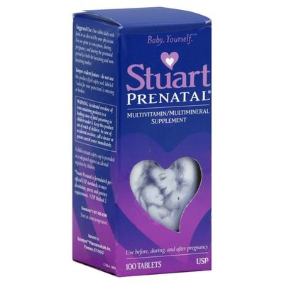 Stuart Prenatal Multivitamin/Multimineral Supplement, Tablets (100 each ...
