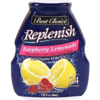 Best Choice Replenish Raspberry Lemonade Liquid Water Enhancer Mix (1. ...