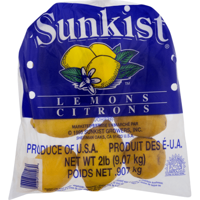 Bag of Lemons (2 lb) - Instacart
