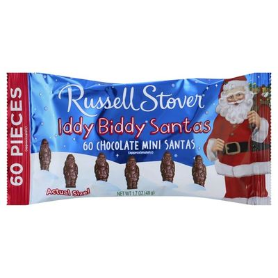 Russell Stover Chocolate, Iddy Biddy Santas, Mini (1.7 oz) - Instacart