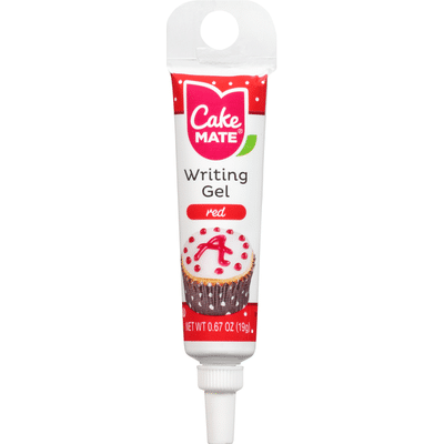 Cake Mate Writing Gel, Red (0.67 oz) - Instacart