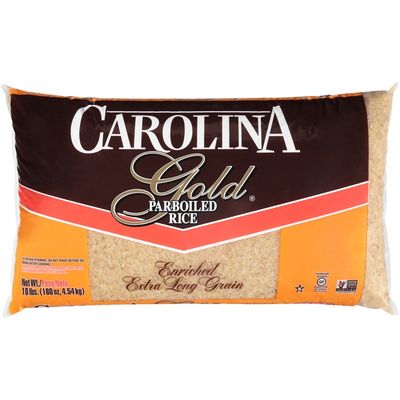 Carolina Enriched Extra Long Grain Parboiled Rice (160 oz) - Instacart
