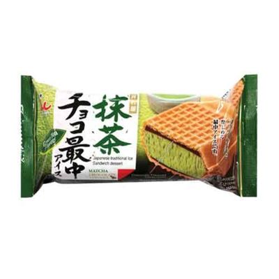 Imuraya Monaka Matcha Ice Cream Sandwich (5.07 fl oz) - Instacart