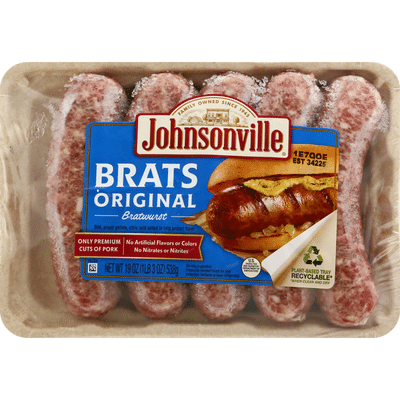 Johnsonville Original Brats (19 oz) Delivery or Pickup Near Me - Instacart
