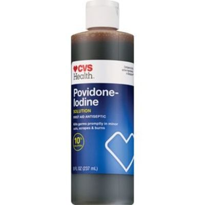 CVS Pharmacy Povidone Iodine 10% Solution (8 fl oz) Delivery or Pickup ...
