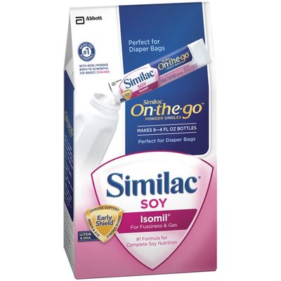 Similac Isomil Advance Isomil Soy For Fussiness & Gas W/Iron Powder On ...