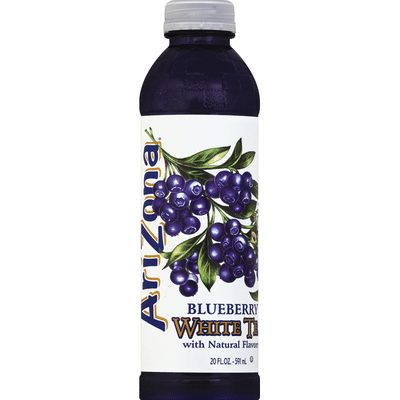 Arizona White Tea, Blueberry (20 oz) - Instacart