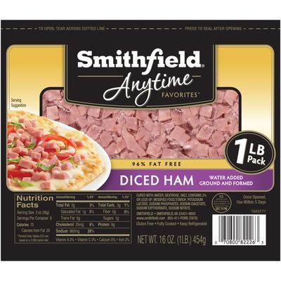 Smithfield Diced Ham (16 oz) - Instacart