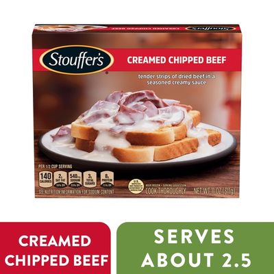 Stouffer's Creamed Chipped Beef (11 oz) - Instacart