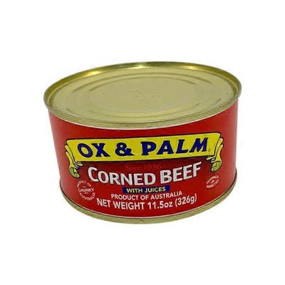 Ox & Palm Corned Beef With Juices (11.5 oz) - Instacart