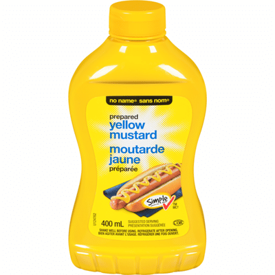 Prepared Yellow Mustard (400 ml) - Instacart