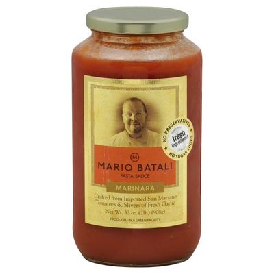 Mario Batali Pasta Sauce, Marinara (32 oz) - Instacart