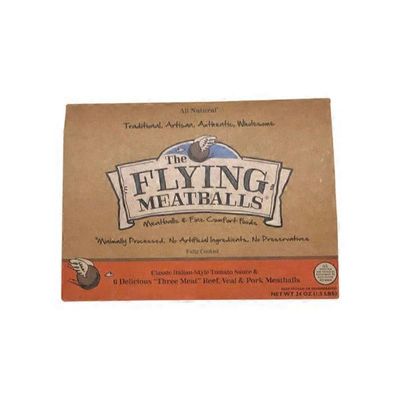 The Flying Meatballs Three-Meat Meatballs (24 oz) - Instacart