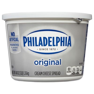 Philadelphia Original Cream Cheese Spread (48 oz) - Instacart