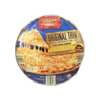 Mama Cozzi's Pizza Kitchen Thin Crust Cheese Pizza (14.5 oz) - Instacart
