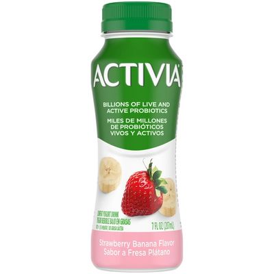 Activia Probiotic Dailies & Prebiotic Fiber Honey Ginger & Lemon Ginger ...