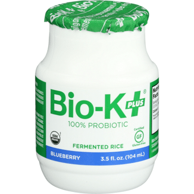 Bio-K+ Blueberry Probiotic Rice Drink (3.5 fl oz) - Instacart