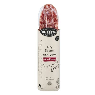 Busseto Foods Dry Salami, con Vino (7 oz) - Instacart