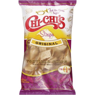 Chi-chi's Chips & Tortillas Strips Original White Corn Flour Tortilla ...