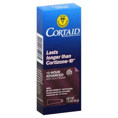 Cortaid Anti-Itch Cream, 12-Hour Advanced (1.5 oz) - Instacart