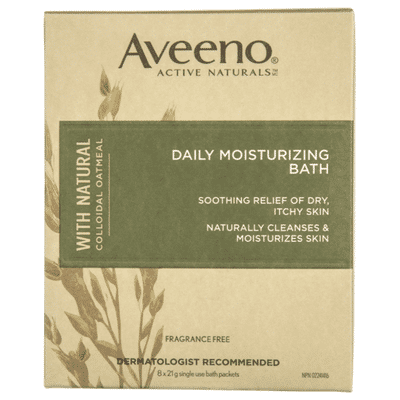 Aveeno Fragrance-Free Daily Moisturizing Bath With Natural Colloidal ...