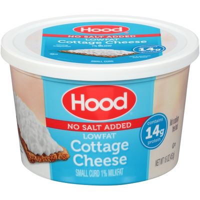 Hood No Salt Added Lowfat Small Curd Cottage Cheese (16 oz) - Instacart