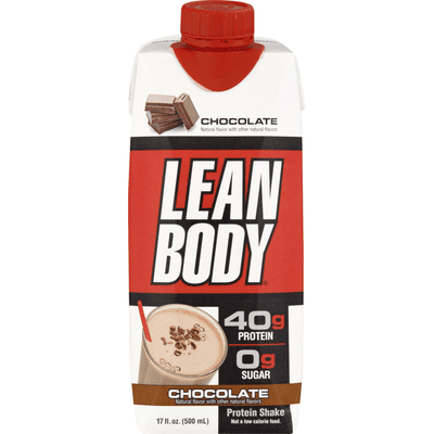 Lean Body Protein Shake, Chocolate (17 oz) - Instacart