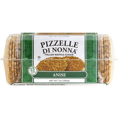 Pizzelle di Nonna Cookie, Italian Waffle, Anise (7 oz) - Instacart
