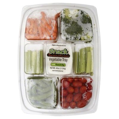 Snack Sensations Vegetable Tray, with Ranch Dip (40 oz) Delivery or ...