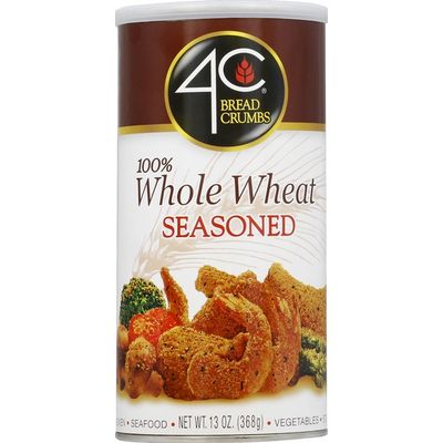 4C Foods Bread Crumbs, 100% Whole Wheat, Seasoned (13 oz) - Instacart