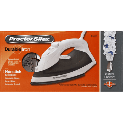 Proctor Silex Iron, Nonstick Soleplate (1 each) - Instacart