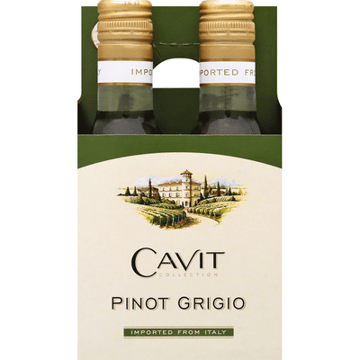 Cavit Pinot Grigio (187 ml) - Instacart
